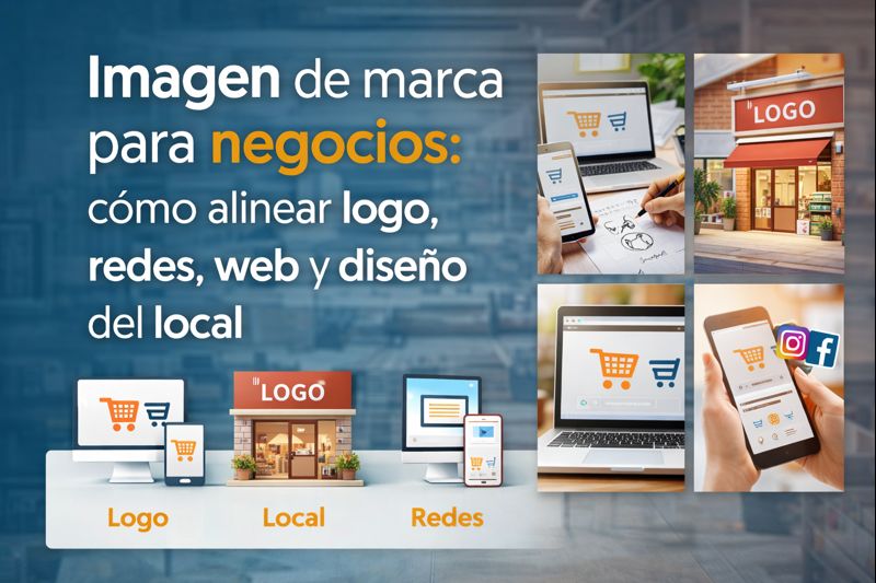 Imagen de marca para negocios | Logo, redes, web y local - Equipando ...